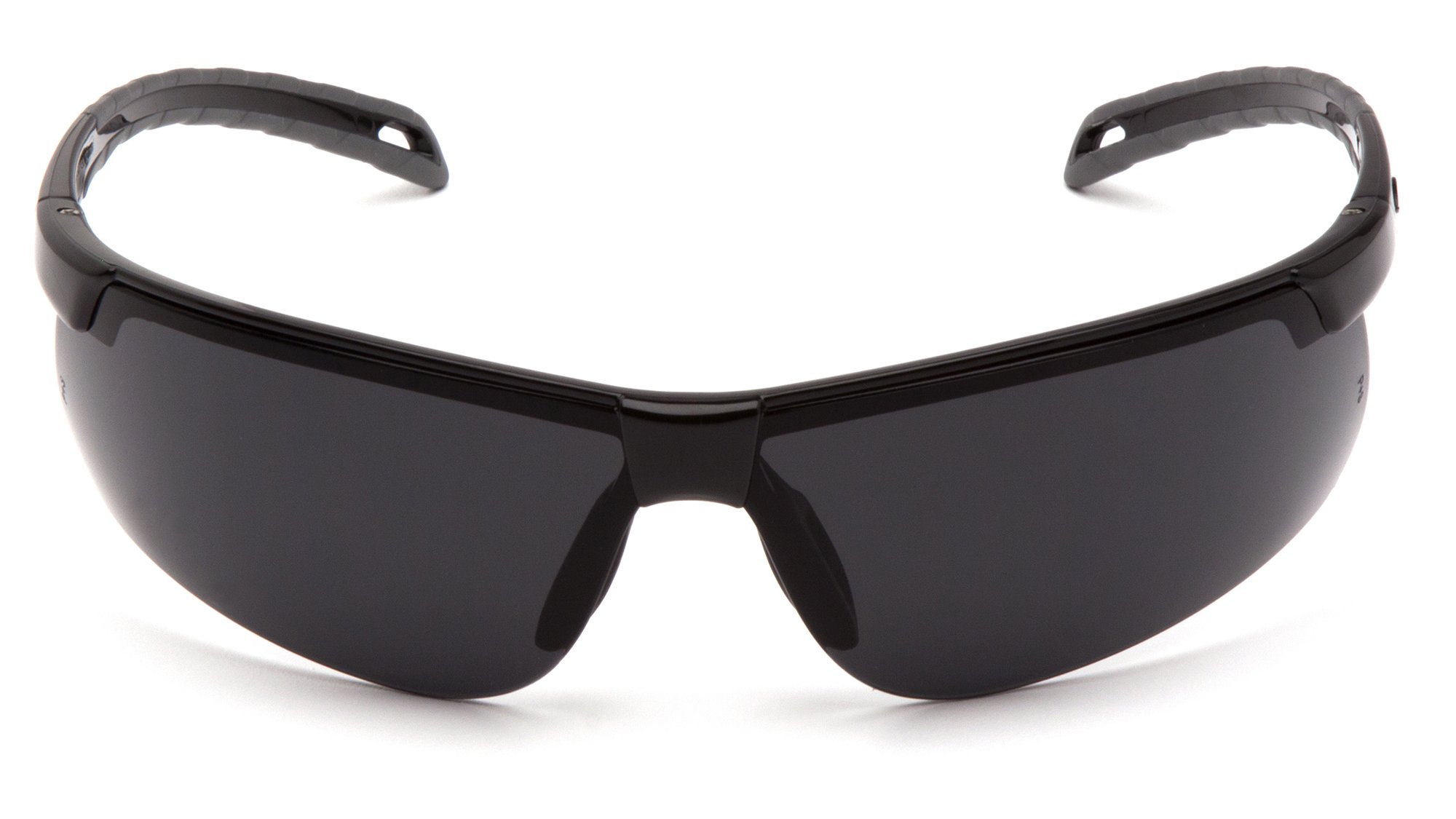 Pyramex Ever-Lite Lightweight Safety Glass Black Frame Dark Gray Anti-Fog Lens