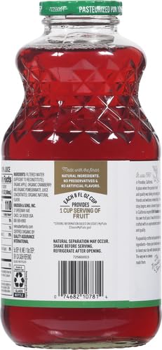 R.W. Knudsen Family Organic Cranberry Pomegranate Juice Blend, 32 Ounces