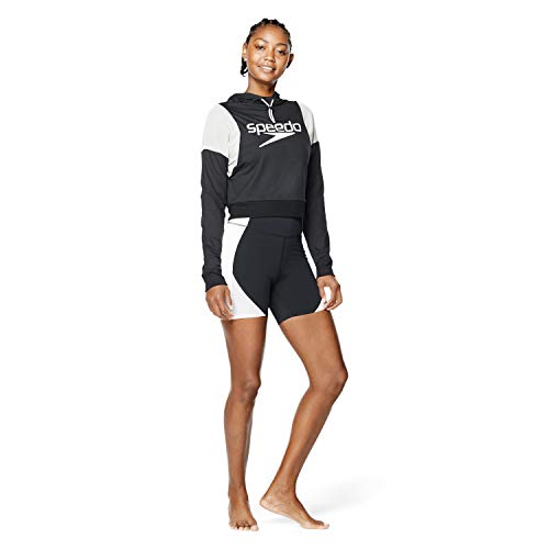 Speedo Women's Sweatshirt Vintage Cropped Hoodie