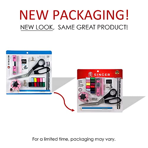 SINGER 01512 Beginner's Sewing Kit, 130 Pieces,