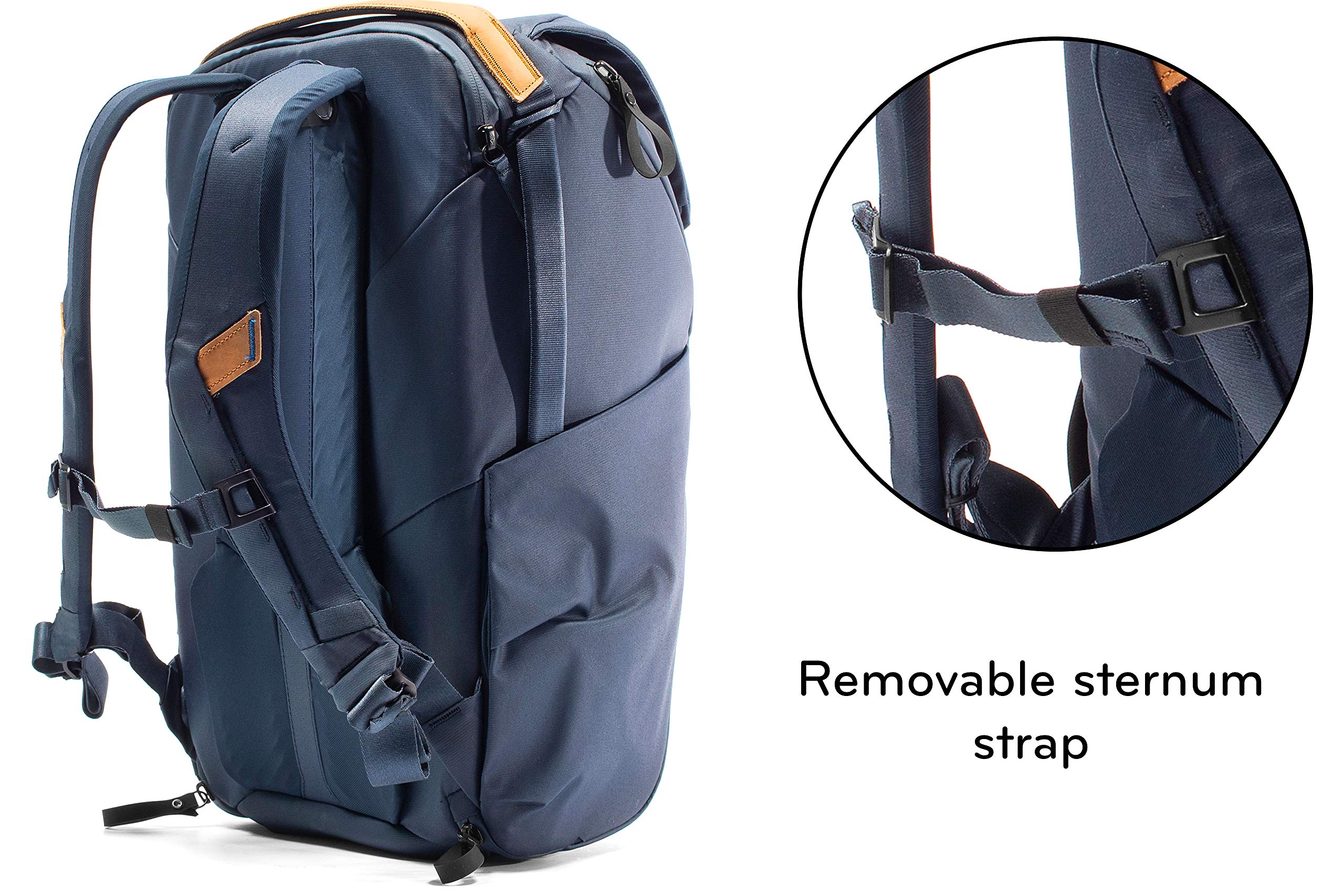 Peak Design Everyday Backpack V2 30L Midnight, Camera Bag, Laptop Backpack with Tablet Sleeves (BEDB-30-MN-2)