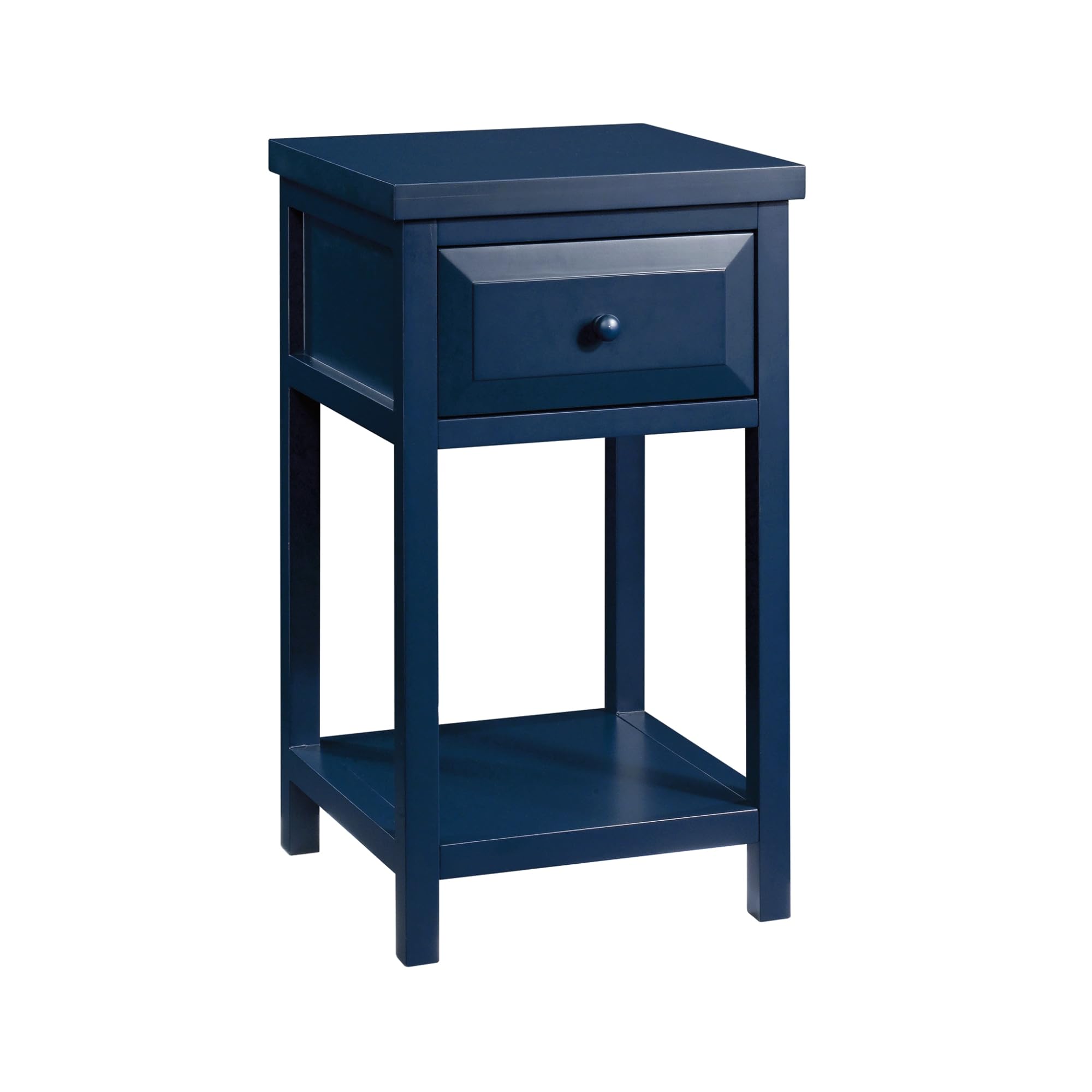 Sauder Cottage Road Side Table, Indigo Blue finish