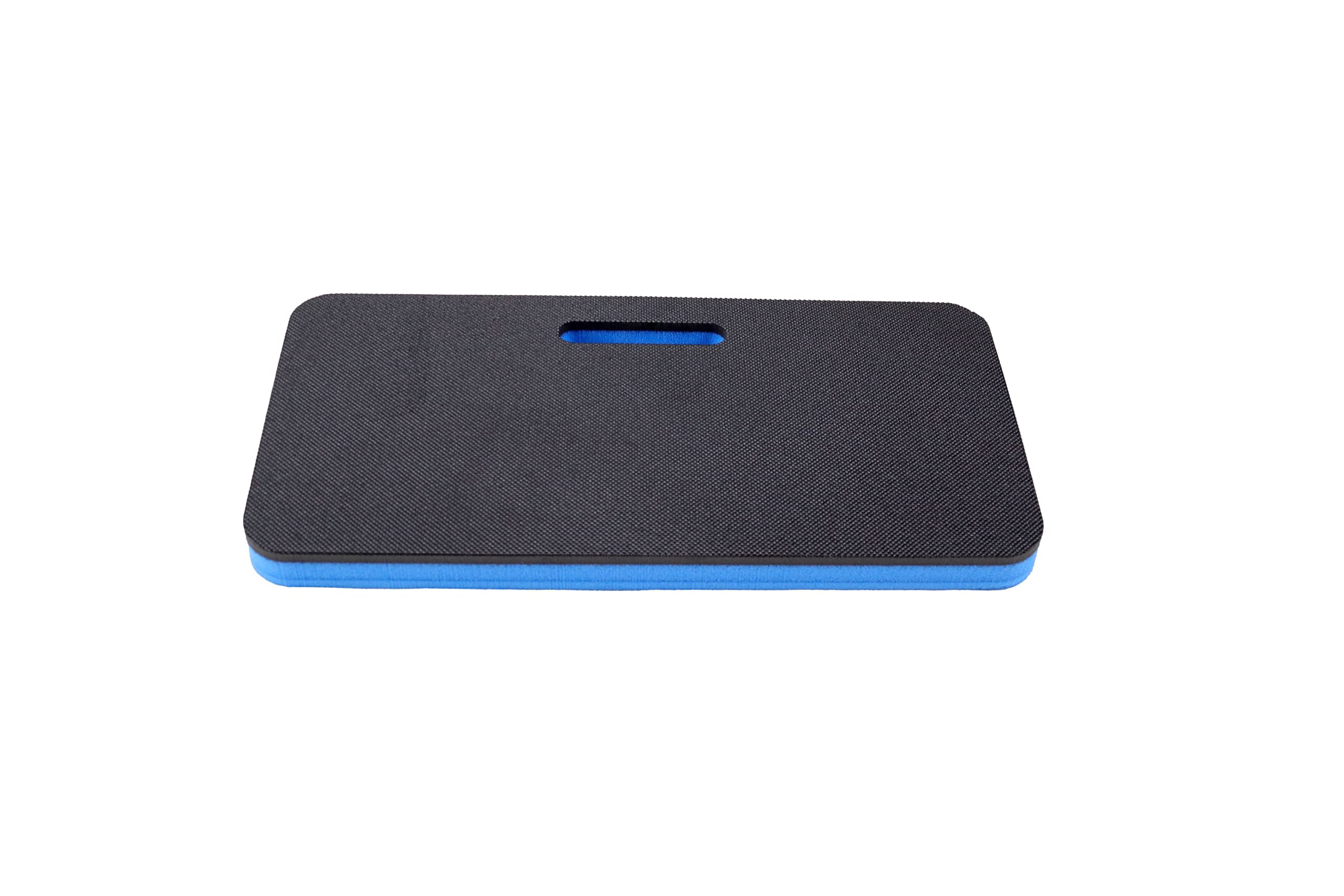 Polar Whale 2 Portable Knee Cushions Blue and Black for Home Garden Work Automotive Workshop and More Durable Thick Comfortable High Density Waterproof Foam 16 x 8 Inches Kneeling Pad