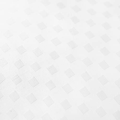 SensorPEDIC Luxury Dual Comfort Reversible Bed Pillow with 400 Thread Count Cotton Cover, Standard (Pack of 1), White