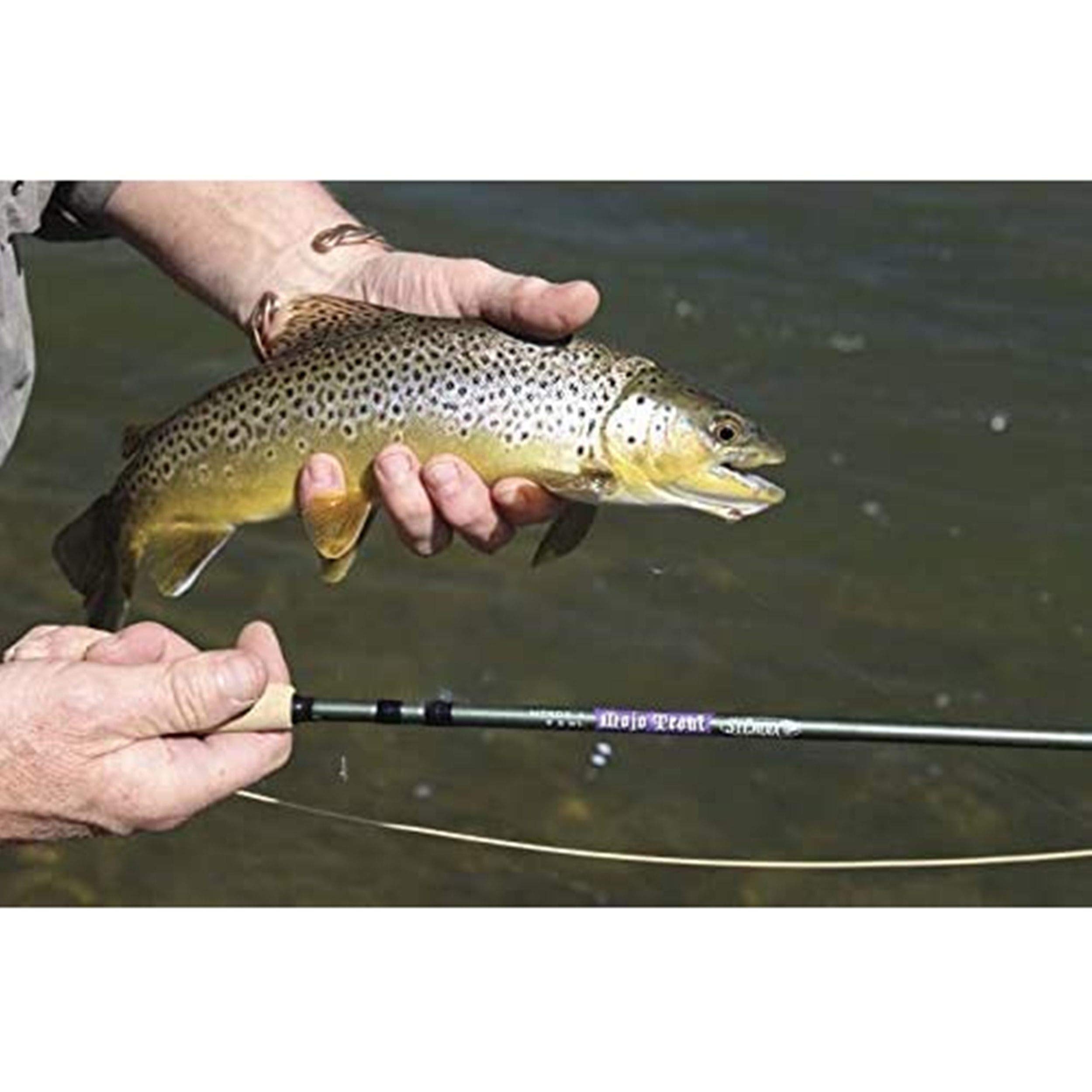 St. Croix Rods Mojo Trout Fly Fishing Rod Mod. Fast 4pc , black, 8'6"