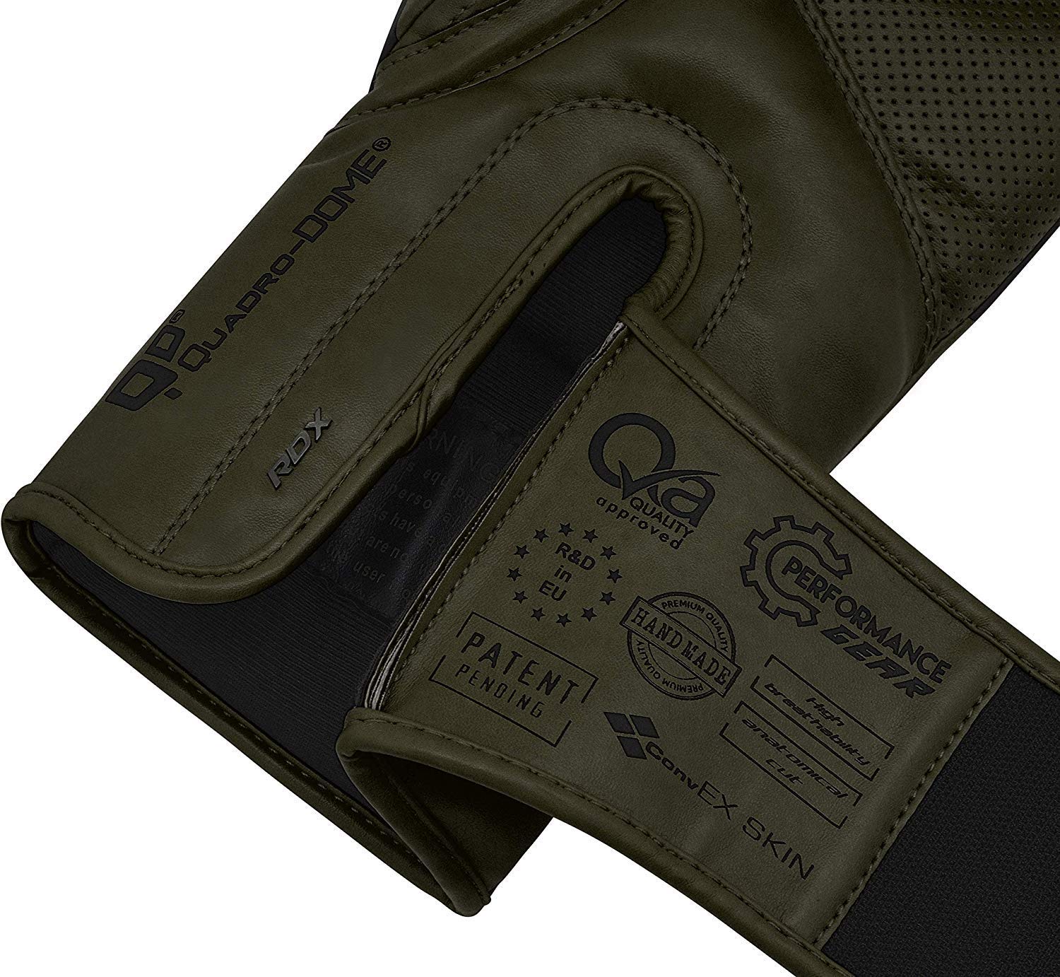RDX Boxing Pads and Boxing Gloves Set, Hook and Jab Target Focus Mitts with Punching Gloves, Hand Pads for Muay Thai, Kickboxing, Martial Arts, Karate, MMA Training, Padded Coaching Strike Shield