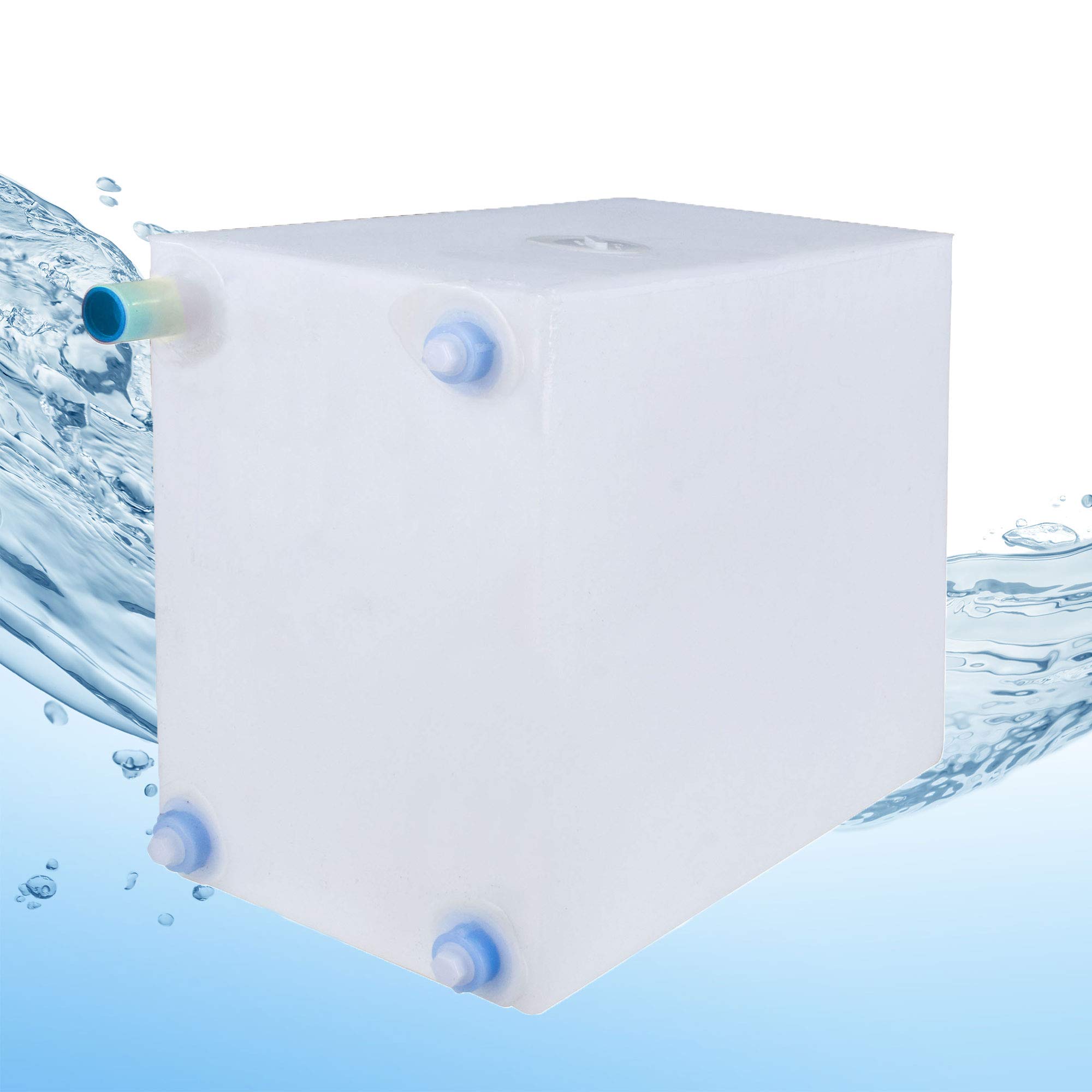 RecPro 10 Gallon RV Fresh Water Tank 17" x 14" x 10" | BPA Free | RV Water Tank | Gray Water | Made in America