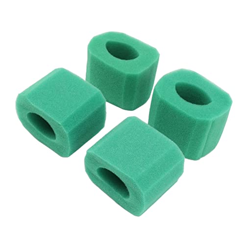 TTOCAR 4pcs Pool Replacement Sponge Filter, Pool Sponge Pool Filter Cartridge Sponge Reusable Sturdy Practical Filter Foam for Pool Pump