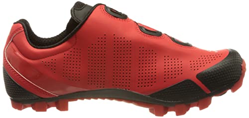Spiuk Sportline Men's Modern ALDAPA MTB Shoe, Matte Red, men11 d(m) us=45eu