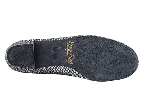 Very Fine Salsa, Latin, Ballroom Women Dance Shoes Classic Series 2001 1.5 inch Heel (Black Sparklenet, Women, Numeric_10)