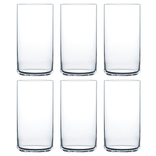 東洋佐々木ガラス Toyo Sasaki Glass USURAI B-09129 Whiskey Glass, Rock Glass, 18.0 fl oz (560 ml), Set of 6, Shatter Resistant, Cup, Made in Japan, Dishwasher Safe
