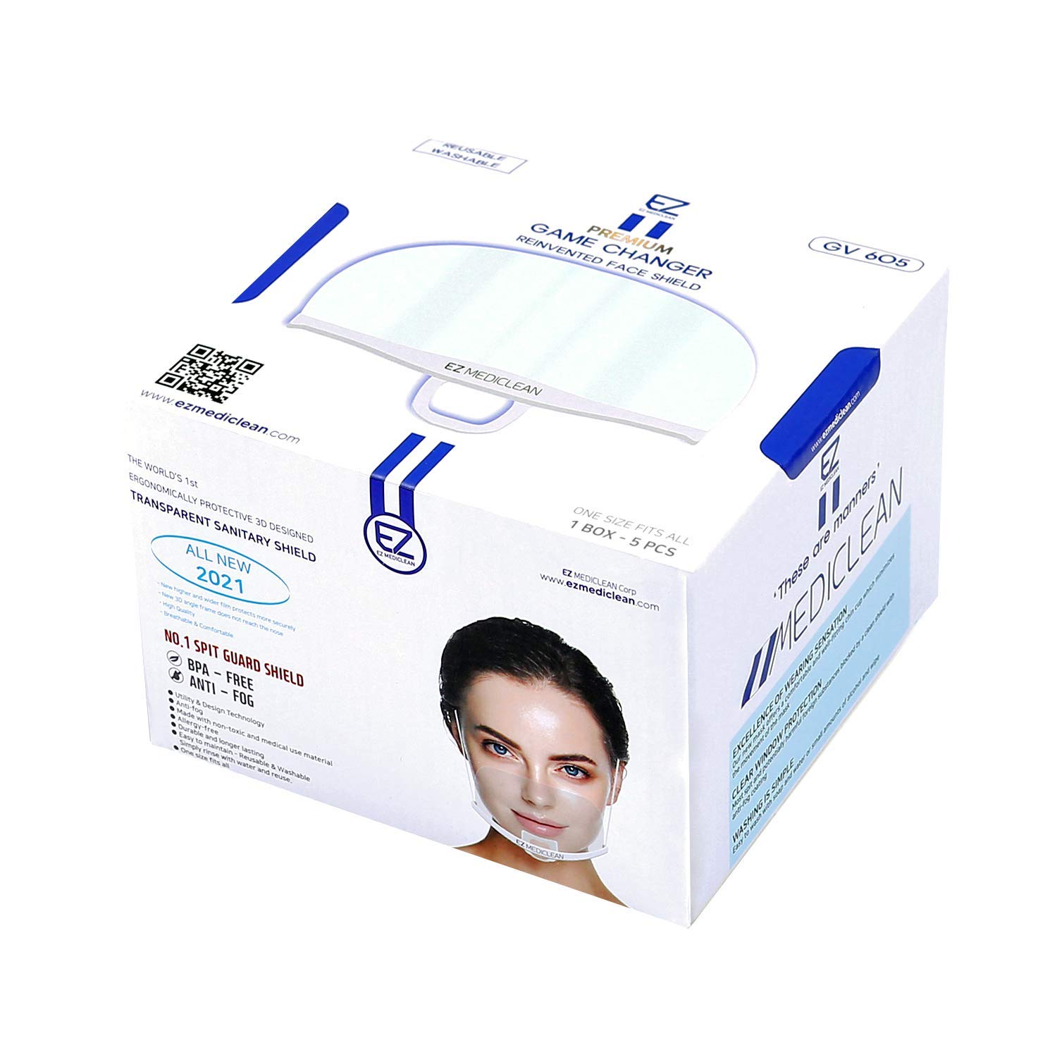 SERENITA Safety Face Shield 10 Pack Reusable Goggle Shield Face Visor Transparent Anti-Fog Layer Protect Eyes from Splash