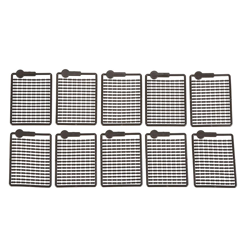 Yeuipea Boilie Bait Stop,10Pcs Durable Hair Rig Boilie Bait Stops Stoppers Frame Carp Fishing Tackle Accessory