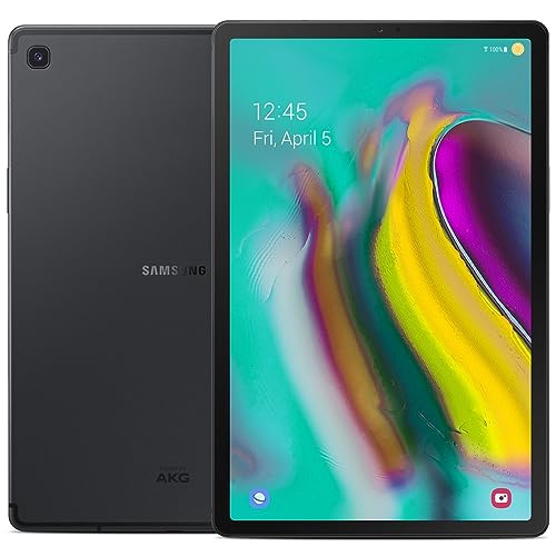 SAMSUNG Galaxy Tab S5e 4G LTE (64GB, 4GB) 10.5β Cellular Android Tablet, All Day Battery, Snapdragon 670 (AT&T Locked, 4G LTE) SM-T727A (Black)