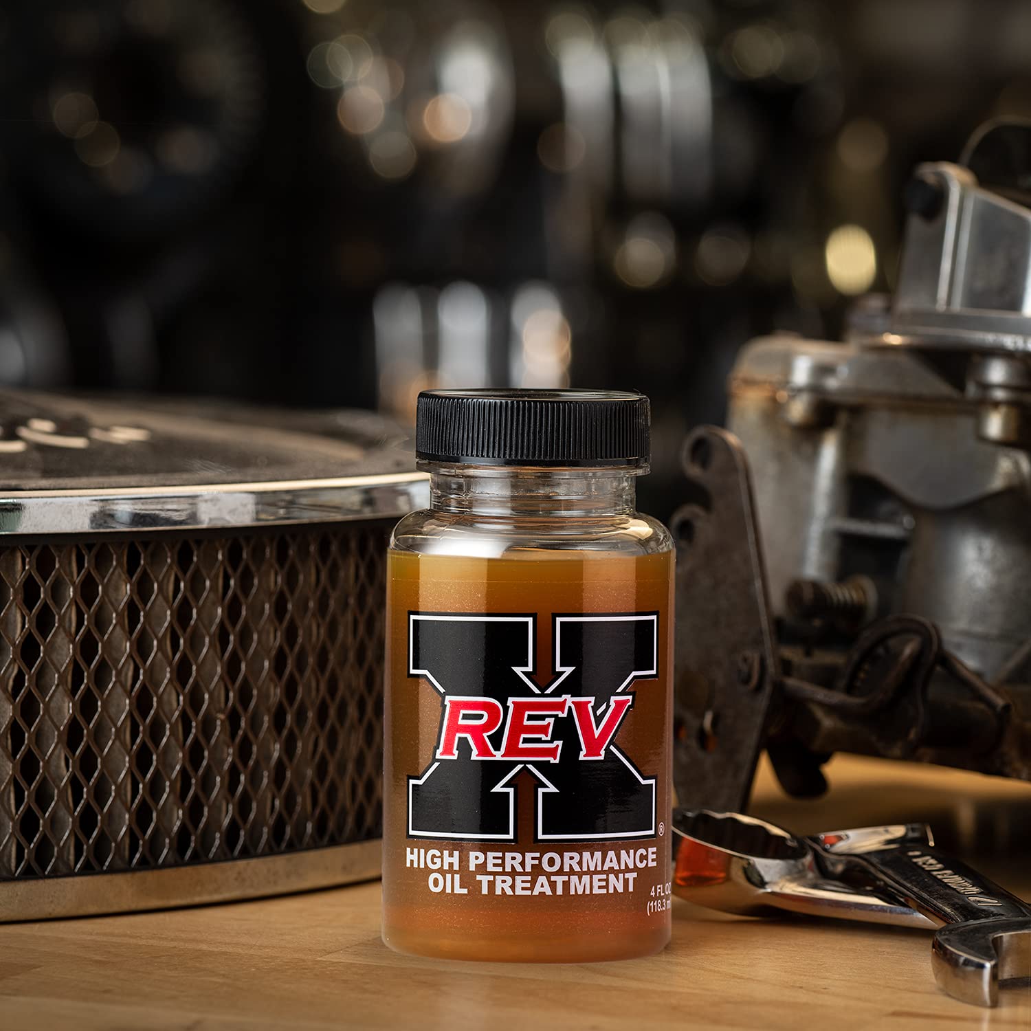 REV X High Performance Oil Additive - 4 fl. oz. Bottle