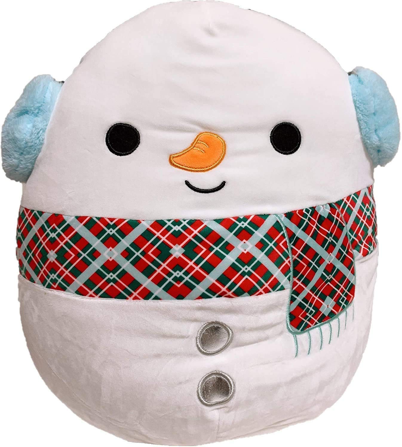 Squishmallow Kellytoy 2020 Christmas 16" Manny The Snowman Plush Toy