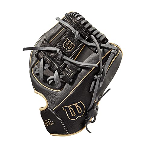 Wilson 2022 A1000 1786 11.5" Infield Baseball Glove - Grey/Blonde/Black, Right Hand Throw