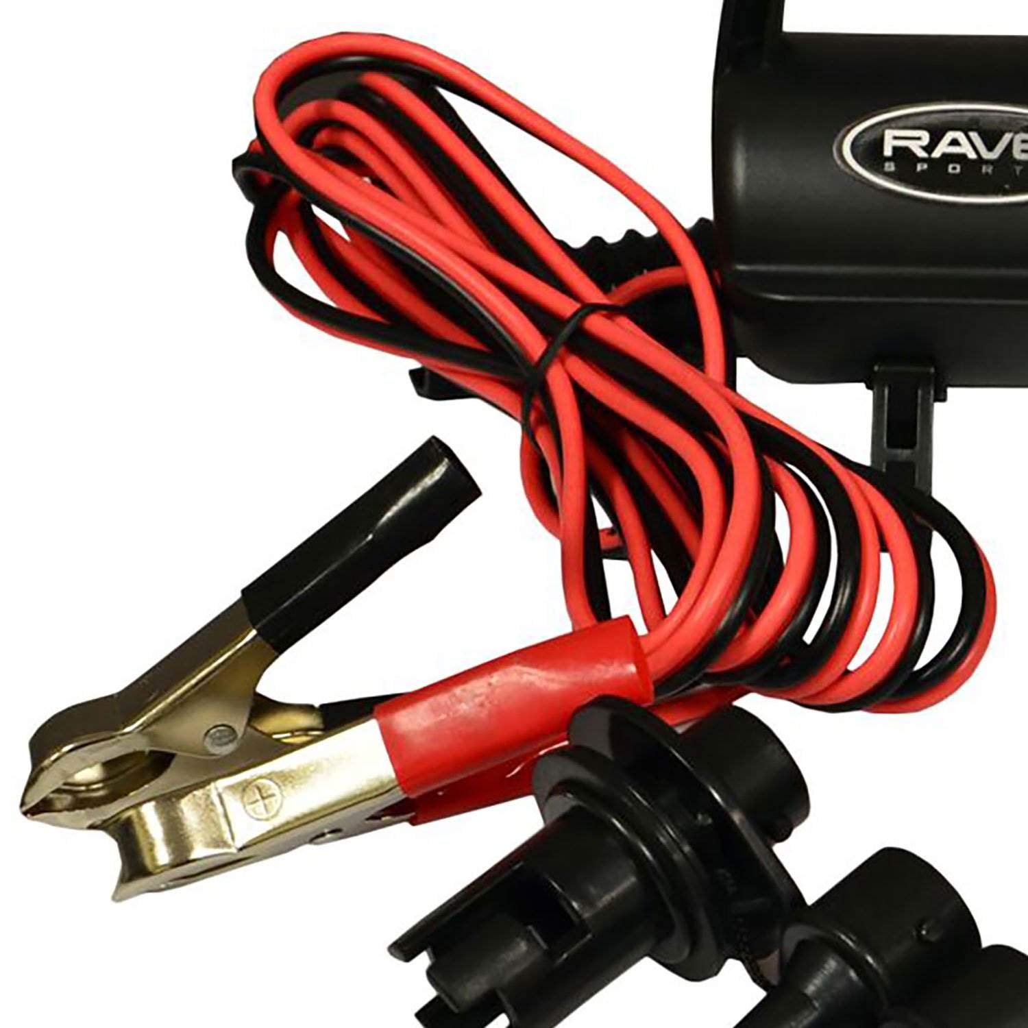 RAVE Sports 12V High Pressure Inflator/Deflator , Black, 5.75" x 5" x 5"