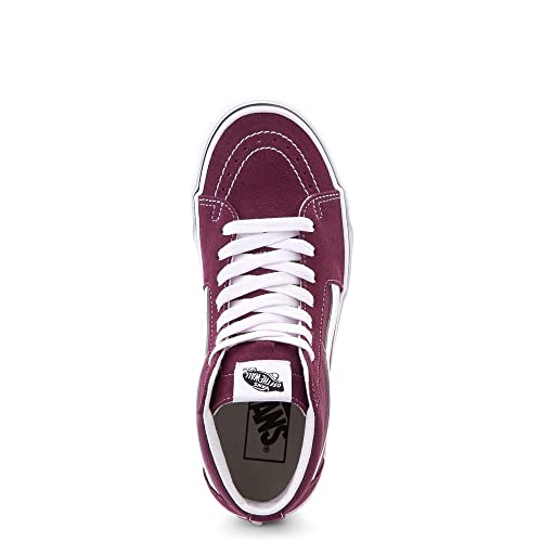 Vans SK8 Hi Grape Wine/True White Size 6