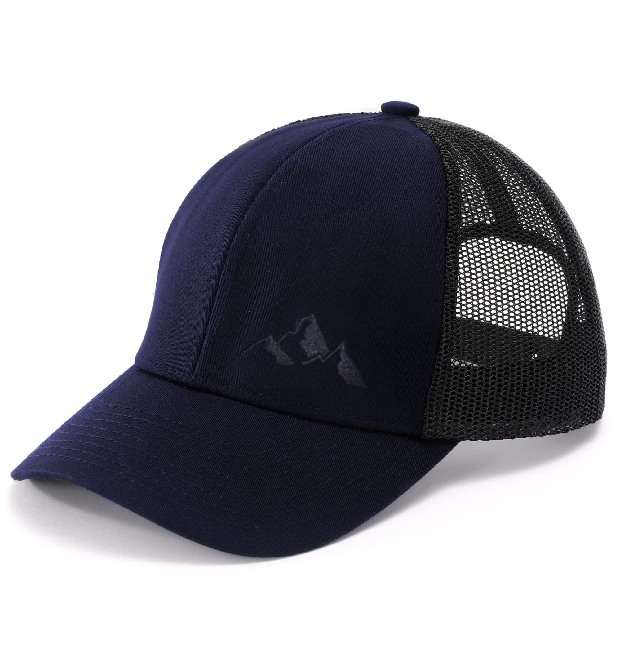 Tough Headwear Hats for Men - Trucker Hat Men - Mesh Hats for Men - Snap Back Hats for Men - Trucker Caps Embroidered & Badge