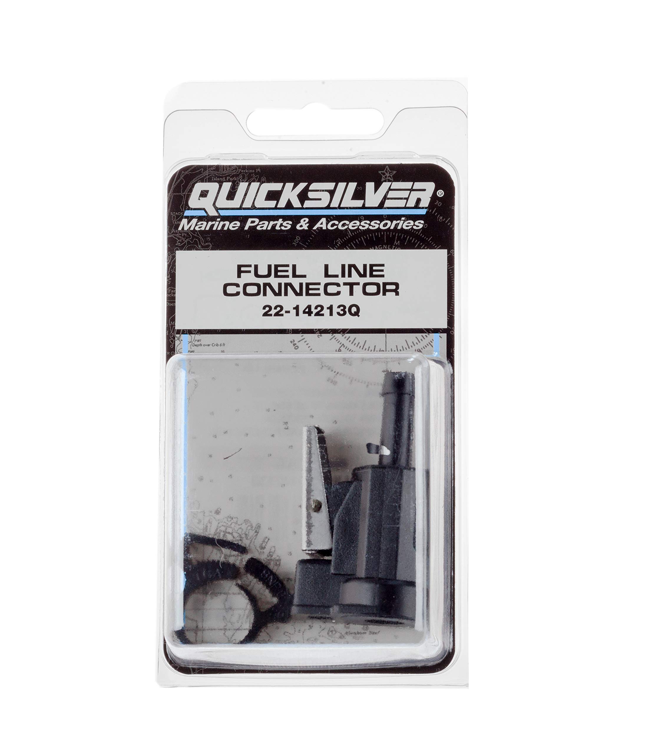 Quicksilver 14213Q Quick Disconnect Marine Boat Fuel Line Fitting