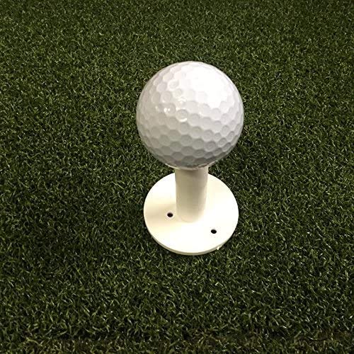 TrueShot Golf Rubber Golf Tee - Ultimate Golf Range Mat Tee (5 Pack) (2.75)