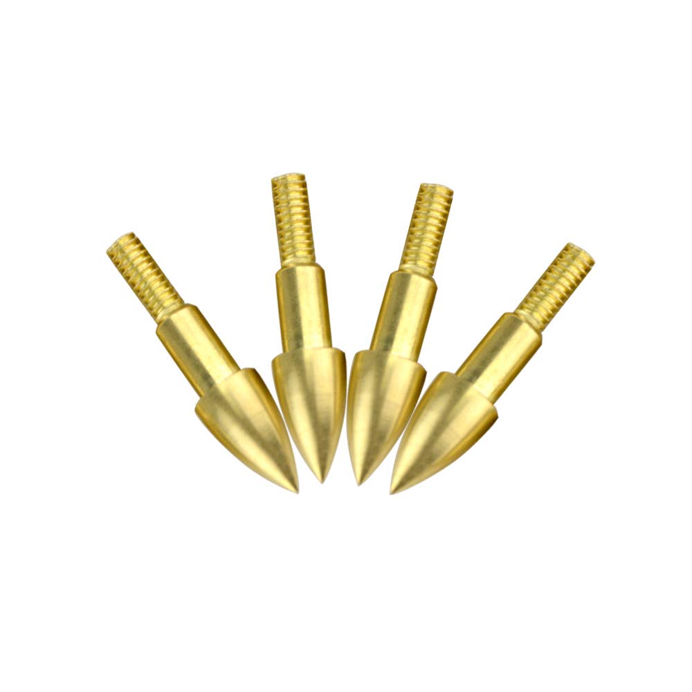 SHARROW 50pcs Archery Broadheads 75 Grain Arrowhead Screw-in Arrow Heads Hunting Arrow Tips Point for Recurve and Compound Bow