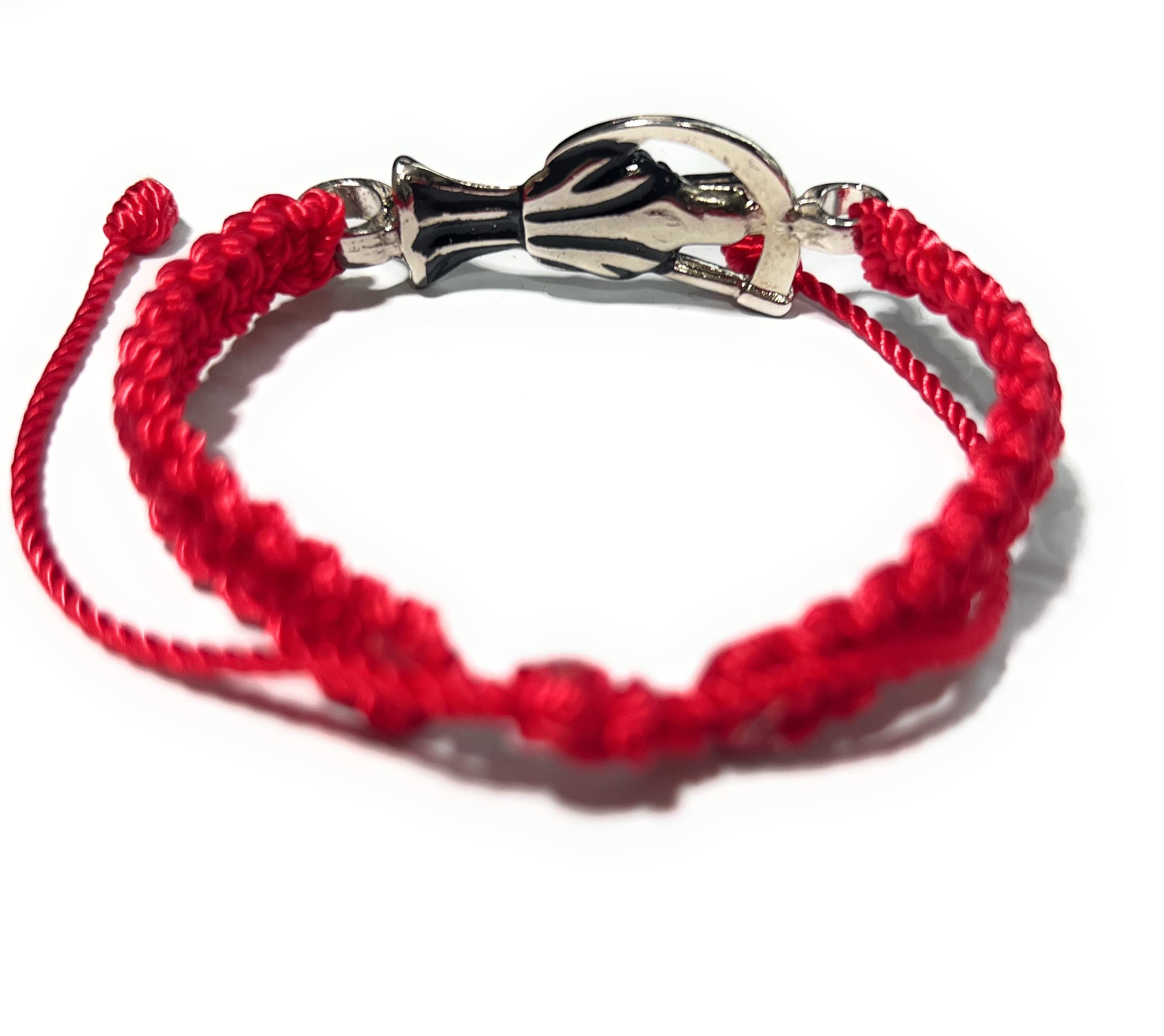 Red Thread Bracelet Pulsera Roja de hilo de la Santa Muerte