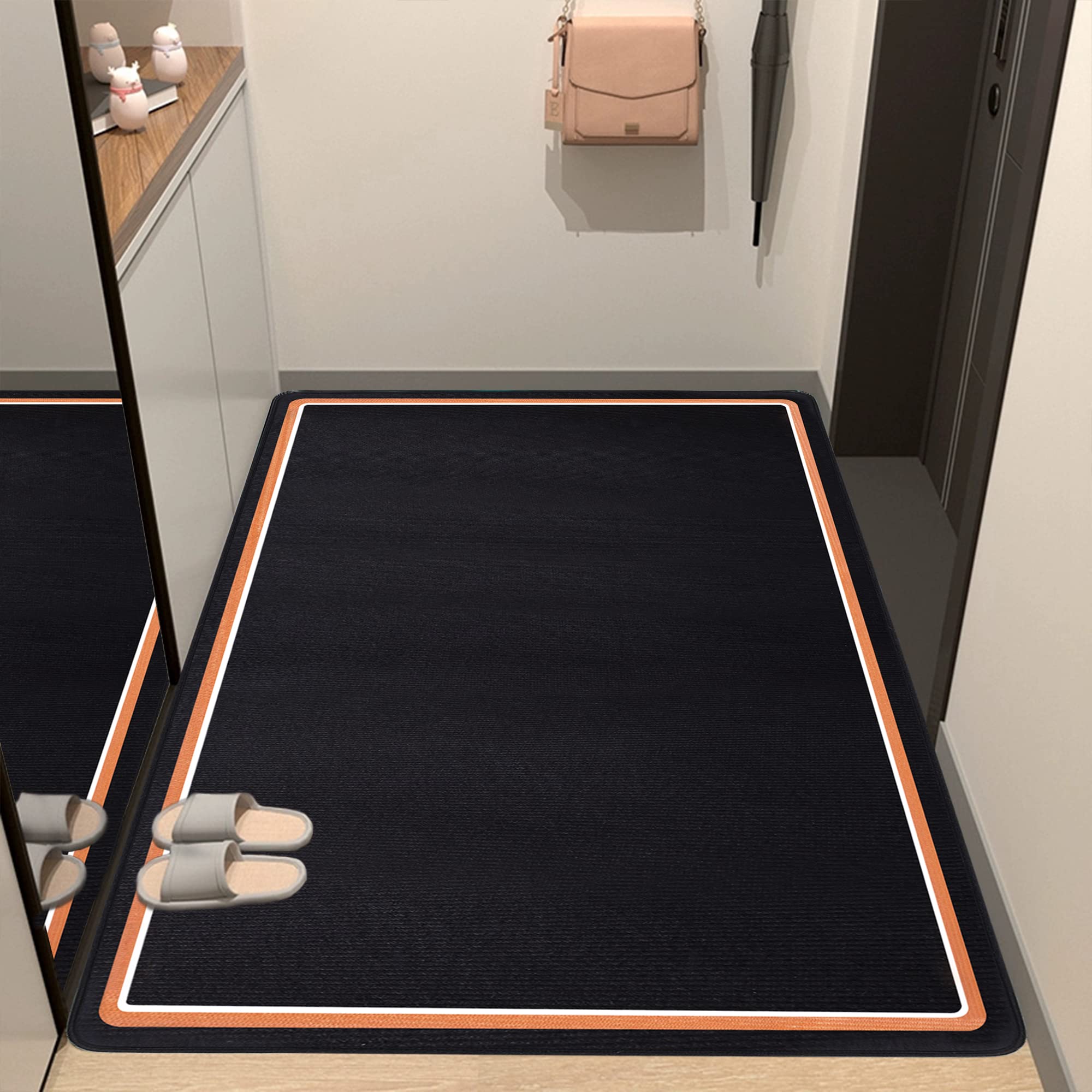 TORIBIO Drum Rug, 6 Ft x 5 Ft Drum Mat Drum Carpet Music Rug with Non-Slip Grip Bottom, Soundproof Rug Pads Electrical Drum Carpet Drum Accessories for Drummers