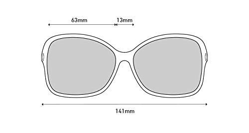 SPY Optic Fiona Black/Smoke Tort/Happy Rose/Midnight Spectra Mirror One Size