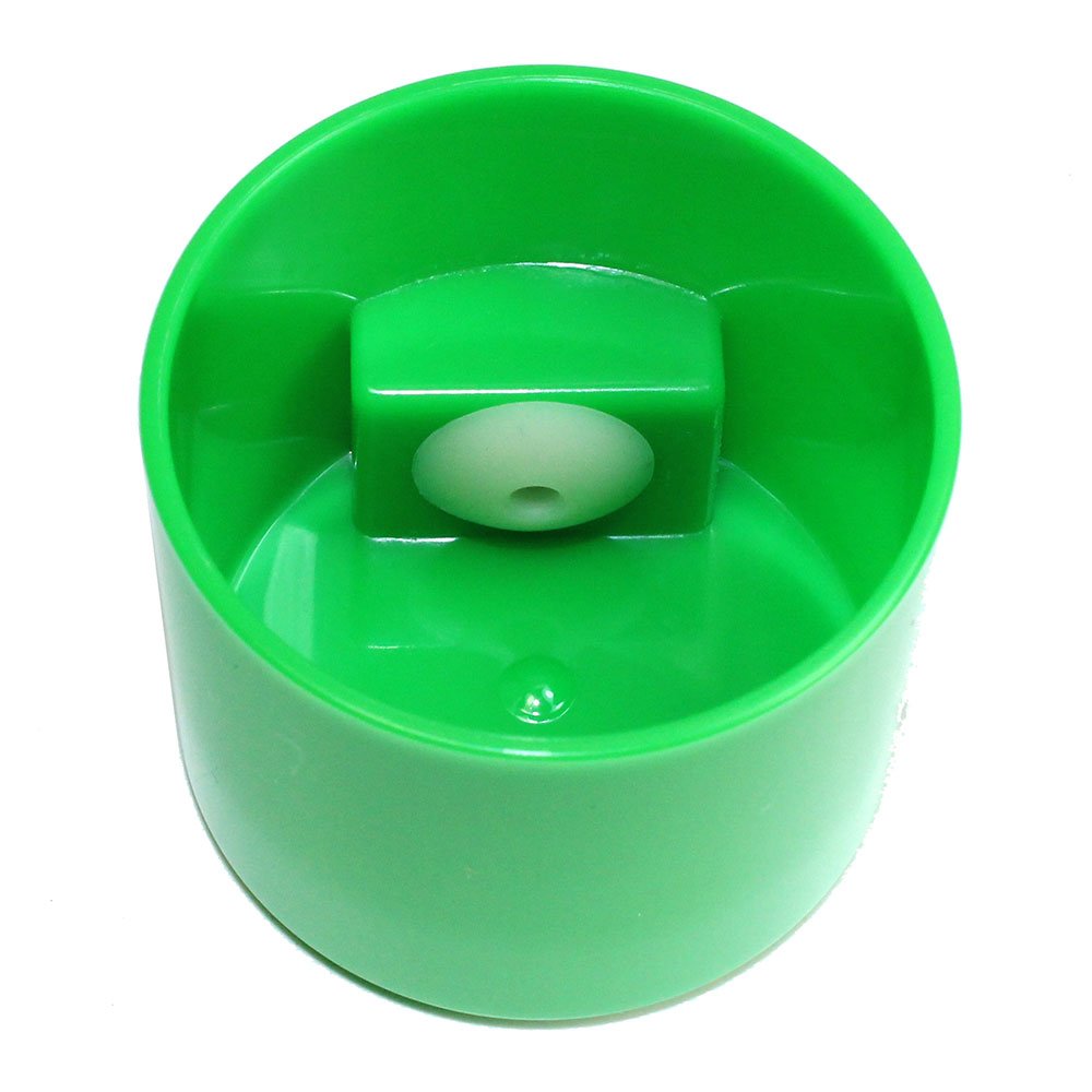 Vitavac - 5g to 20 grams Airtight Multi-Use Vacuum Seal Portable Storage Container for Dry Goods, Food, and Herbs - Green Cap & Clear Body
