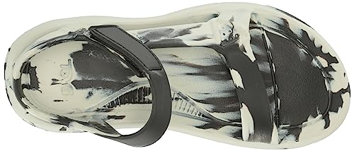 Teva Women's Hurricane Drift Huemix Sandal, Black Swirl, 10