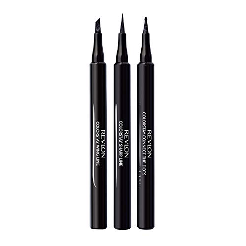 Revlon Liquid Eyeliner Pen, ColorStay Wing Line Eye Makeup, Waterproof, Smudge-proof, Longwearing with Angled Felt Tip, Wing Line