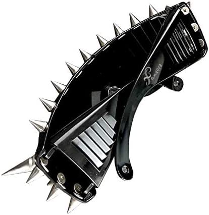 punkman2000 Cool Rock Punk Spike Sunglasses Metal Studded Moto Biker Glasses Black