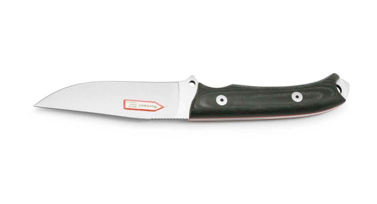 PUMA IP Dexter Black 1 Micarta Spanish Made Hunting Knife with Leather Sheath