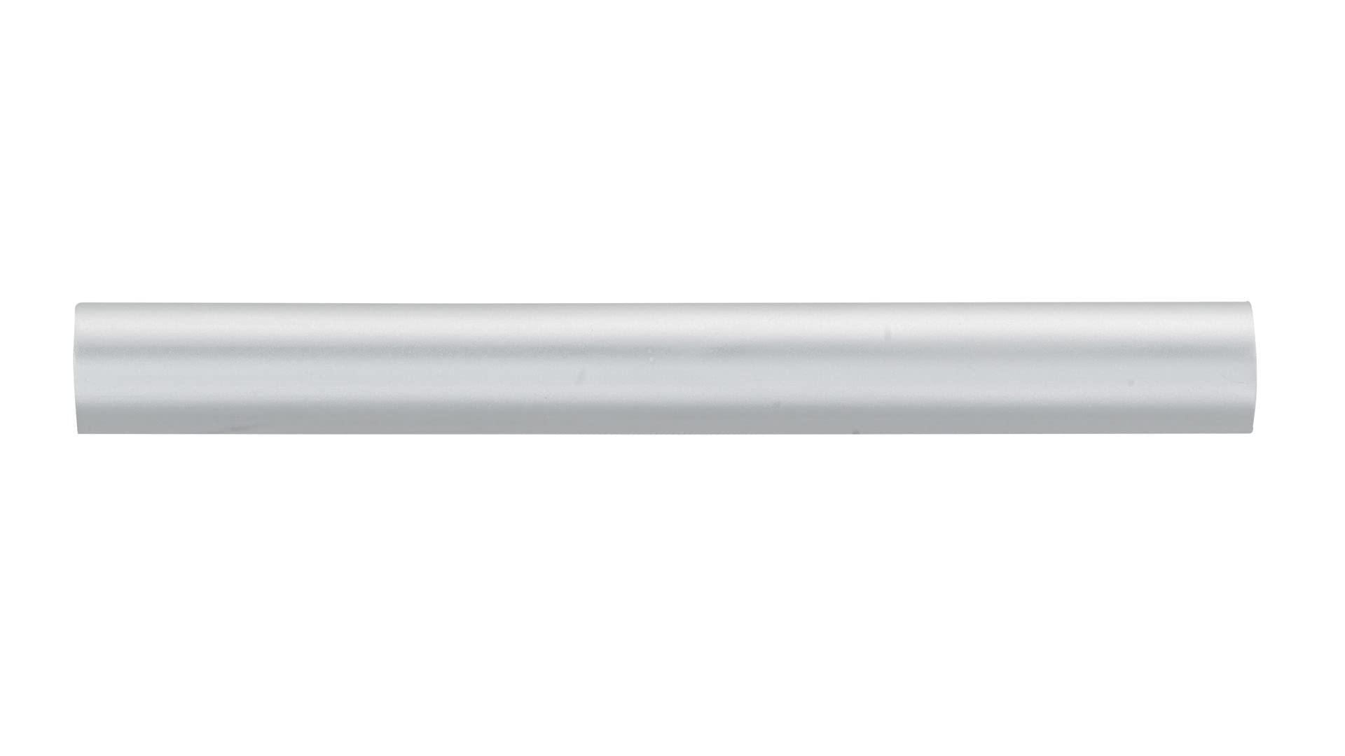 Richelieu Hardware BP46019610 Brescia Collection 3 3/4-inch (96 mm) Center-to-Center Aluminum Modern Cabinet and Drawer Finger Pull Handle for Kitchen, Bathroom, and Furniture
