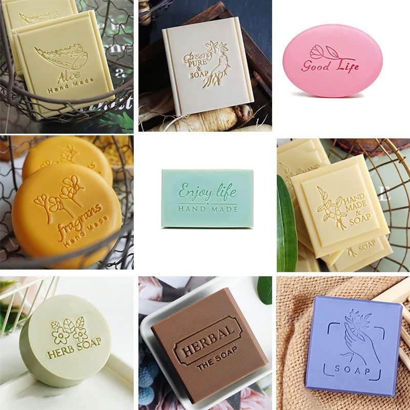 Personalized Custom Mini Clear Soap Stamp Sealing Seal For Diy Handmade Scrapbooking Envelope Soap Making Supplies Kits Tools