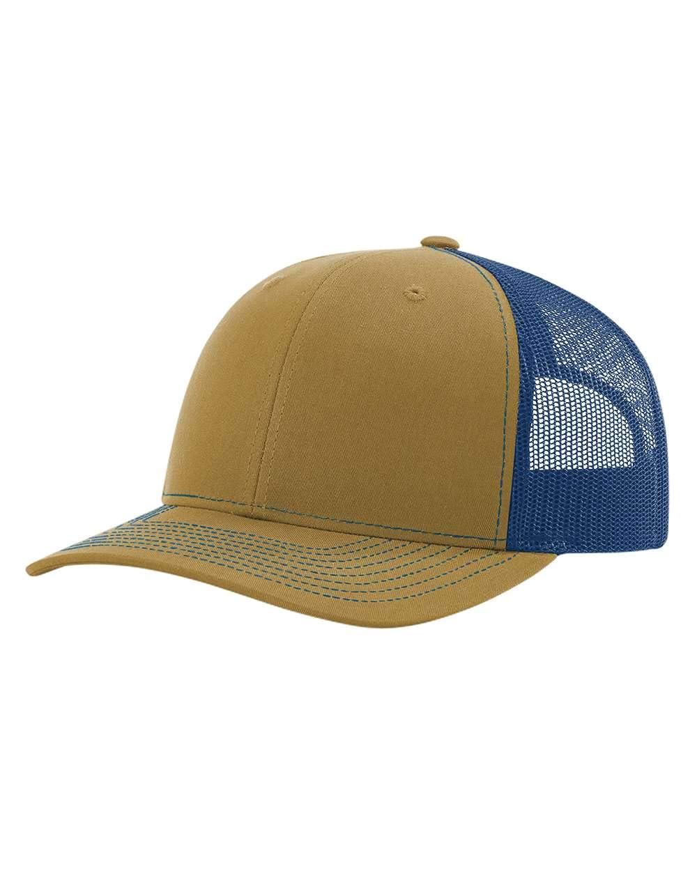 Richardson Snapback Trucker Cap Adjustable Red