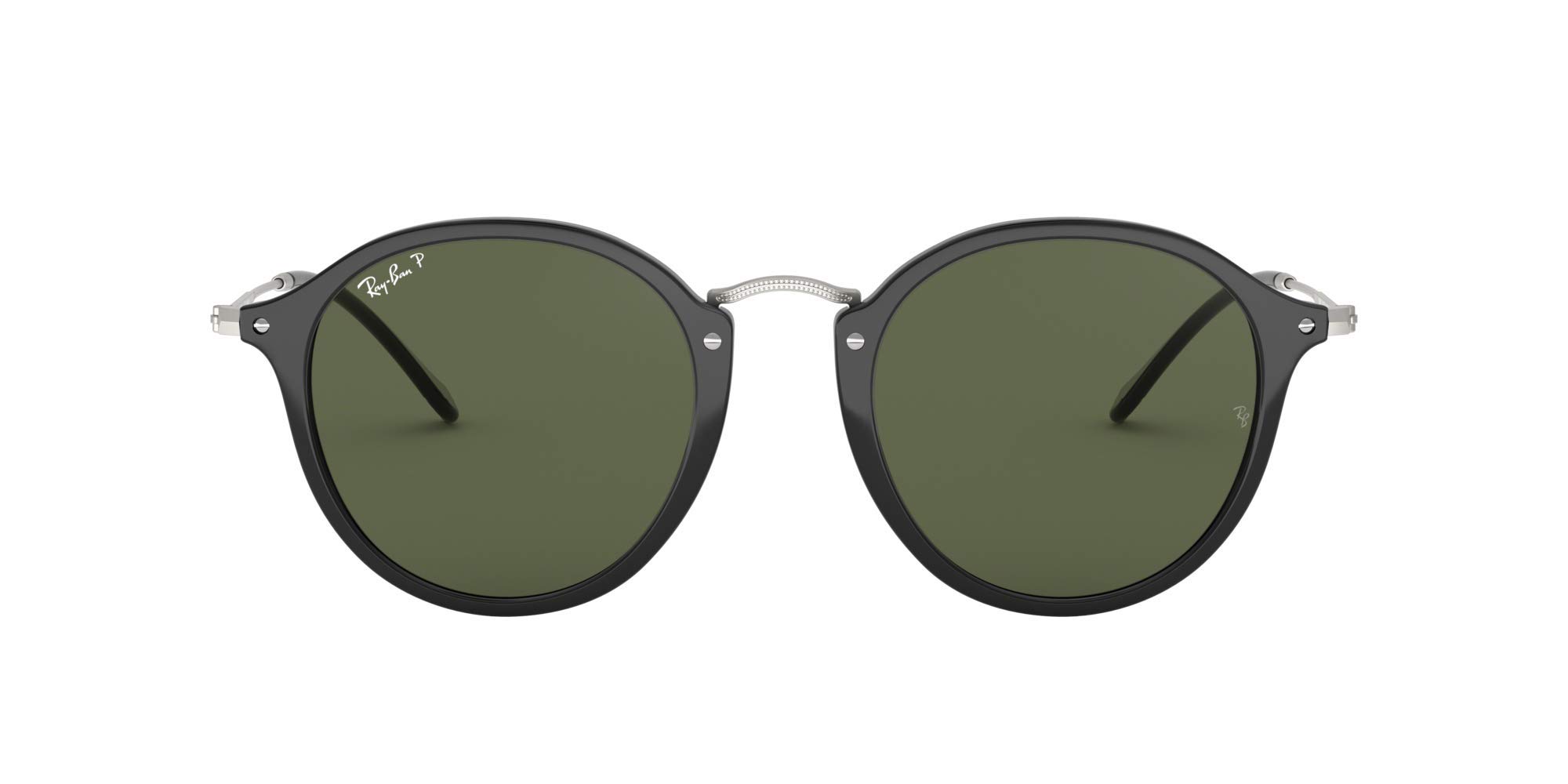 Ray Ban Unisex Sunglasses, Black Lenses Acetate Frame, 49mm