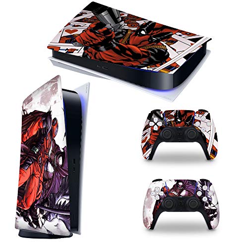 Troll Hero PS5 Standard Edition Whole Body Vinyl Skin Sticker Decal Cover for PlayStation 5 System Console and Controllers