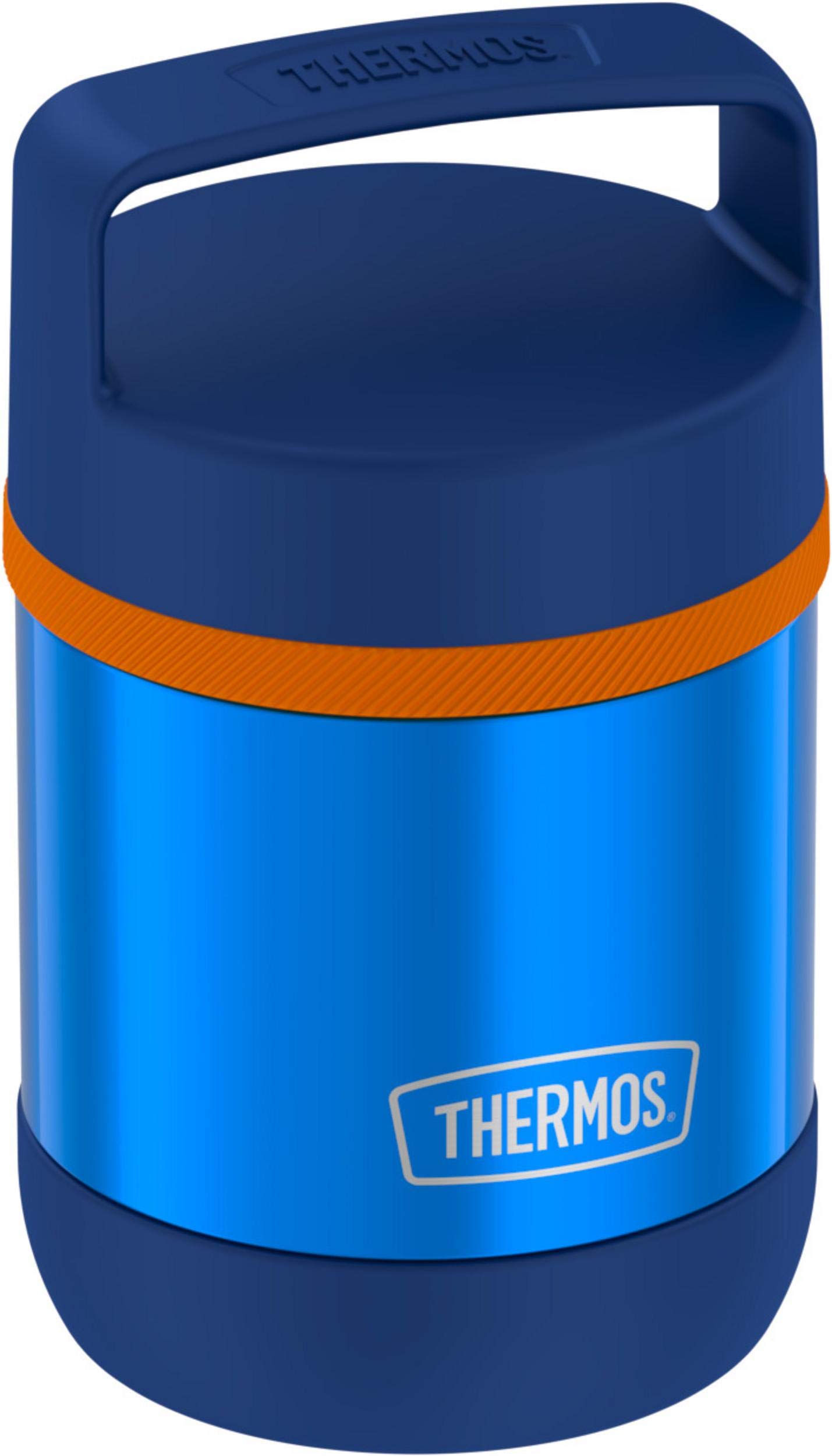 Thermos Stainless Steel Vacuum 10 Ounce Food Jar, Blue