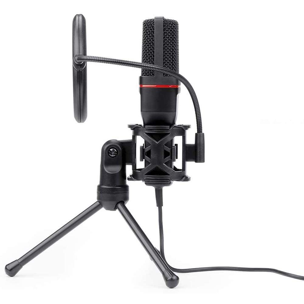 Redragon Seyfert GM100 Professional Gaming Microphone with Pop Filter (3.5mm Connection)