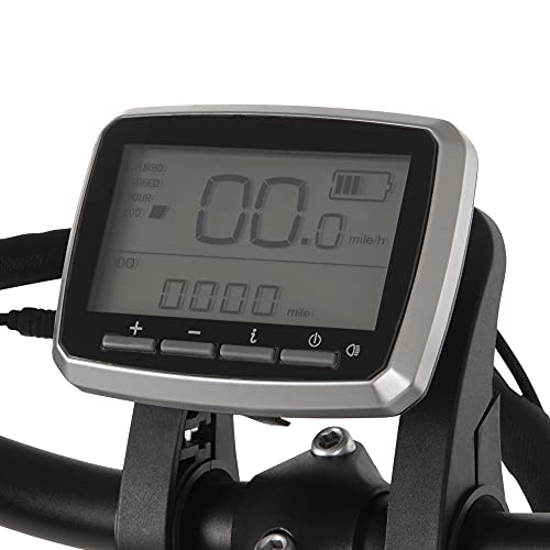 ROYCE UNION RTE 26” Electric Mountain Bike, Pedal Assist to 20MPH, Matte Black, 8 Speed, Removable 36V 10.4AH Lithium Battery