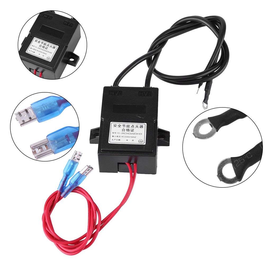 Oumefar AC 220V 1A-2A High Voltage Generator Continuous Igniter Module ≥12kV Mini Pulse Arc Inverter for Automatic Oil Burner Electrical and Engineering