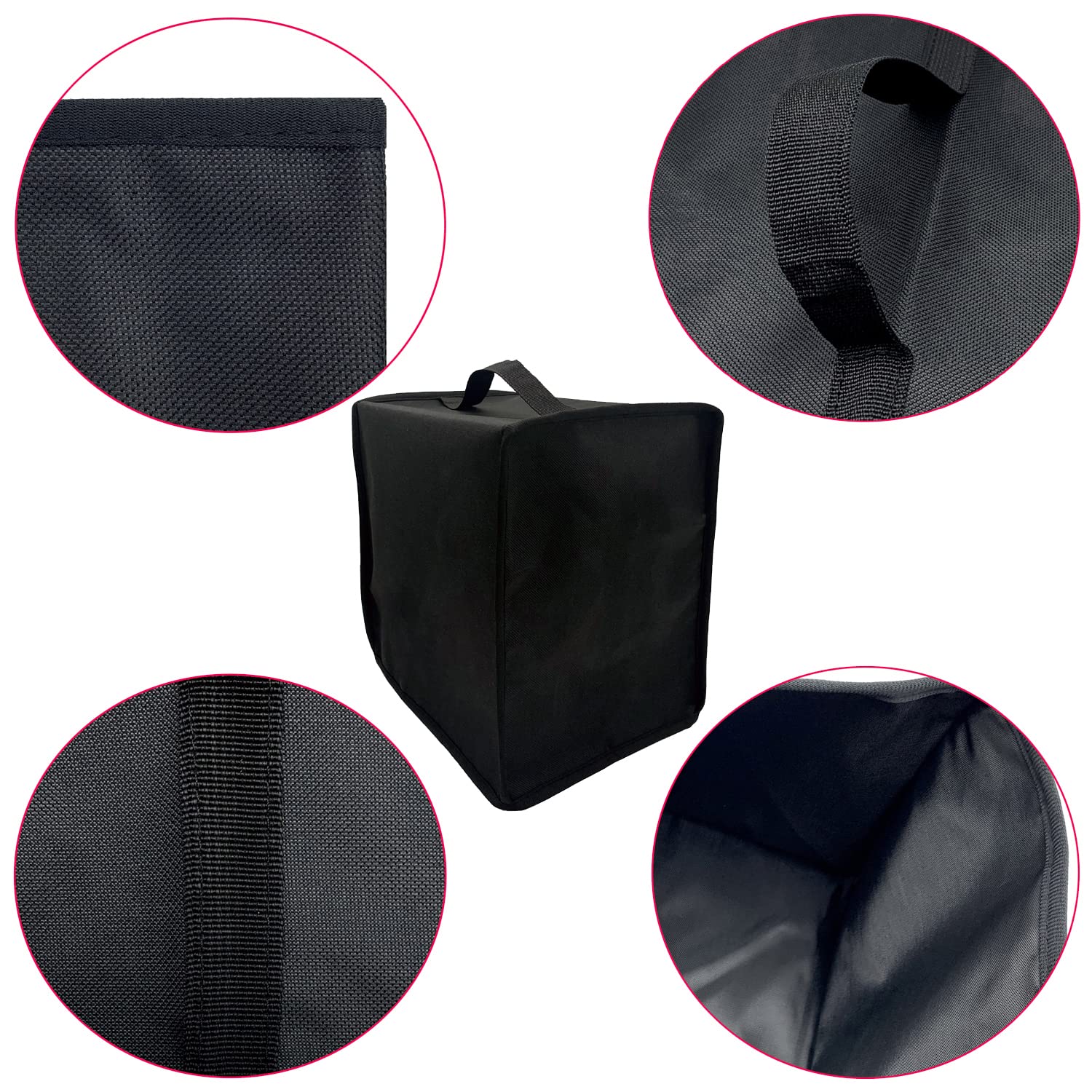 Wanty Water-Resistant Waterproof Dust-Proof Nylon Fabric Dust Cover Case Protection for Electric Glass and Steel Hot Tea Water Kettle, 15L / 1.7L