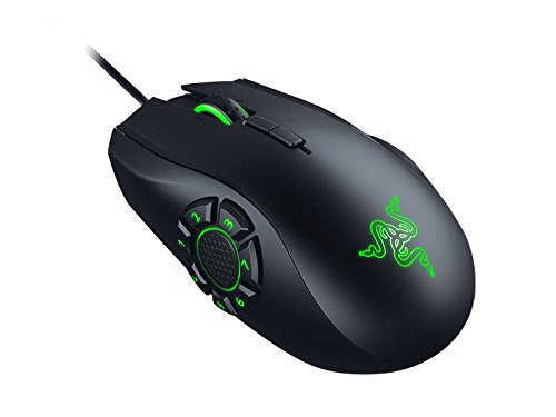 Razer Naga Hex V2: 7 Button Thumb Grid - 16,000 Adjustable DPI - New Ergonomic Form Factor - MOBA Gaming Mouse