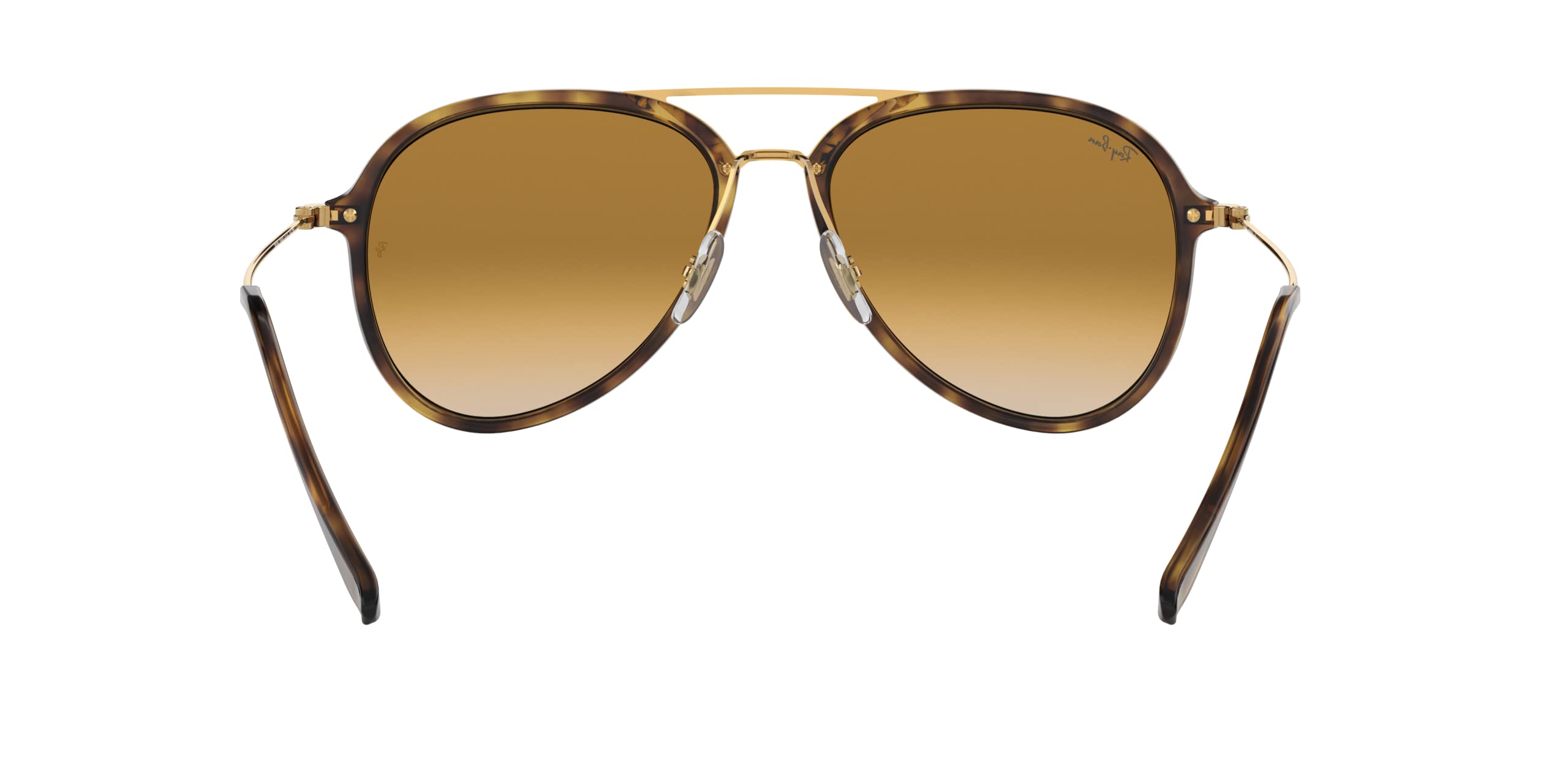 Ray-Ban Rb4298 Aviator Sunglasses, Light Havana/Clear Gradient Brown, 57 mm