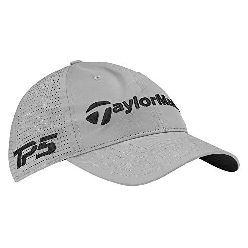 TaylorMade Golf TAYLOR MADE womens Tour Lite Tech Hat, Gray, Medium US