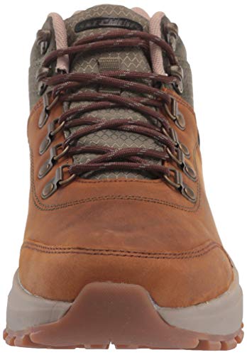 Skechers USA Men's mens Boot,Brown/Olive,12