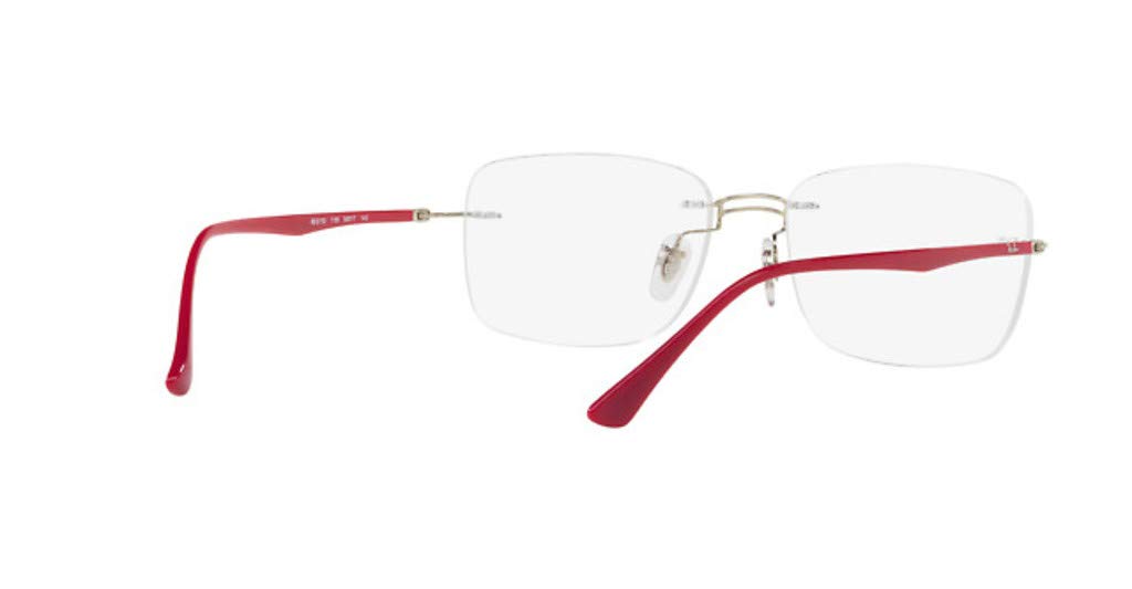 Ray-Ban RB8750 - 1195 Sunglasses Silver; Purple-Reddish w/ Clear Demo Lens 59mm